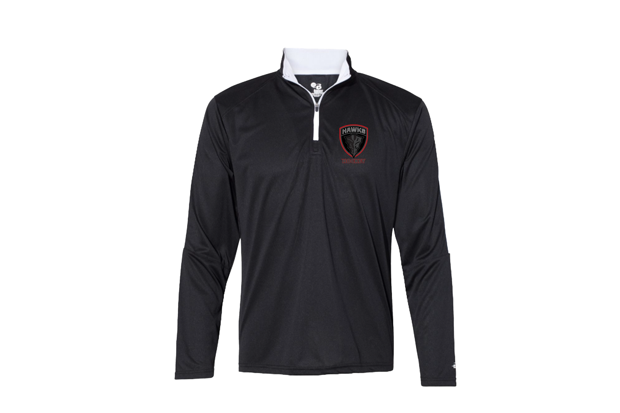 Hawks Hockey Badger - Sideline Quarter-Zip Pullover | St. Croix Custom ...